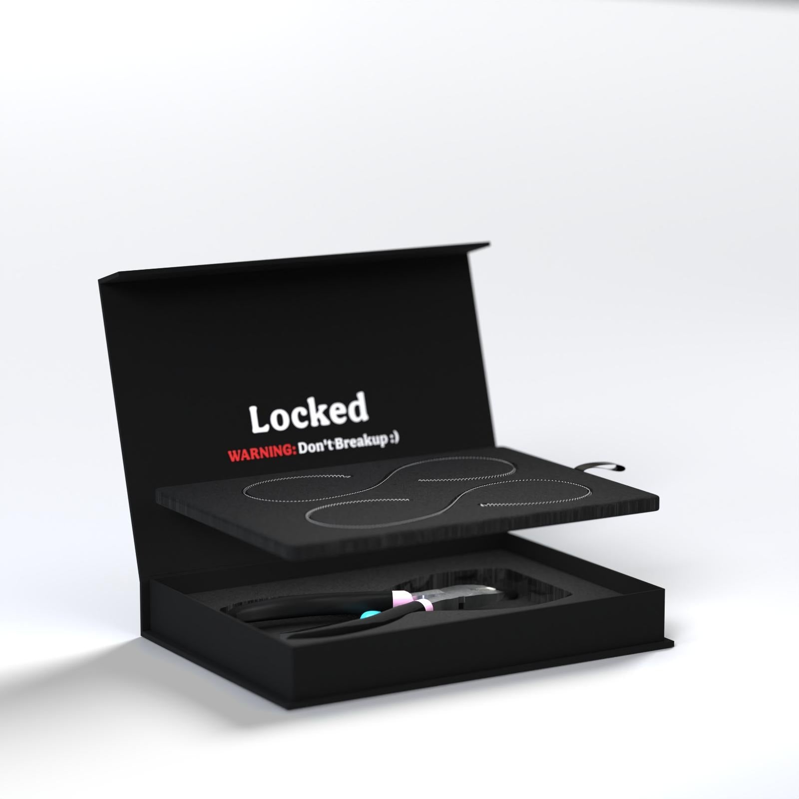 Locked Bracelets - Permanent Couples Bracelets - Long Distance