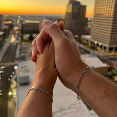 Locked Bracelets - Permanent Couples Bracelets - Long Distance